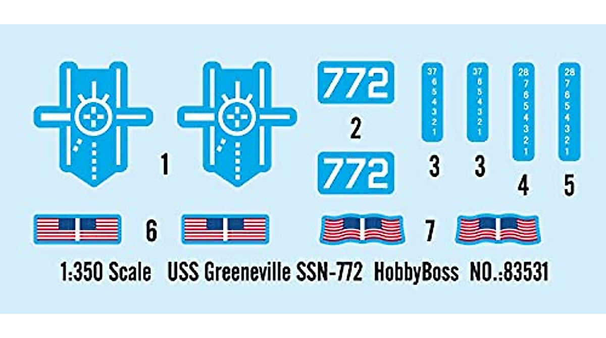 Hobby Boss USS Greeneville SSN-772 Model Kit - Build Yours Now