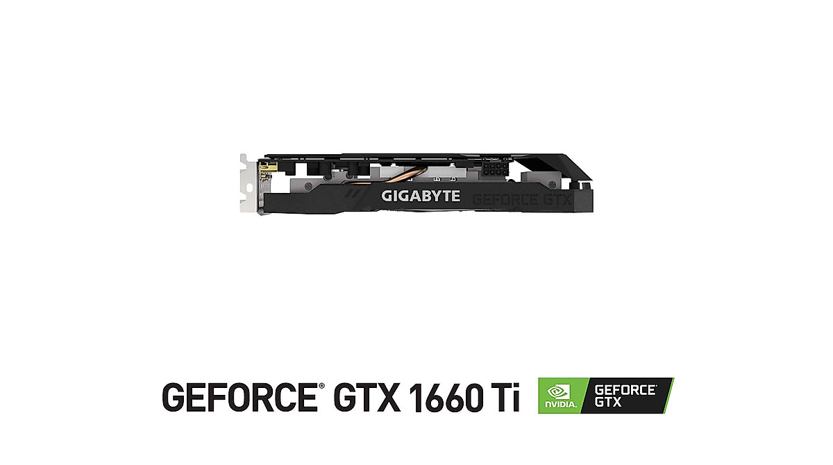 GIGABYTE GeForce GTX 1660 Ti OC 6G 192-bit GDDR6 DisplayPort 1.4 HDMI 2.0B with Windforce 2X ...