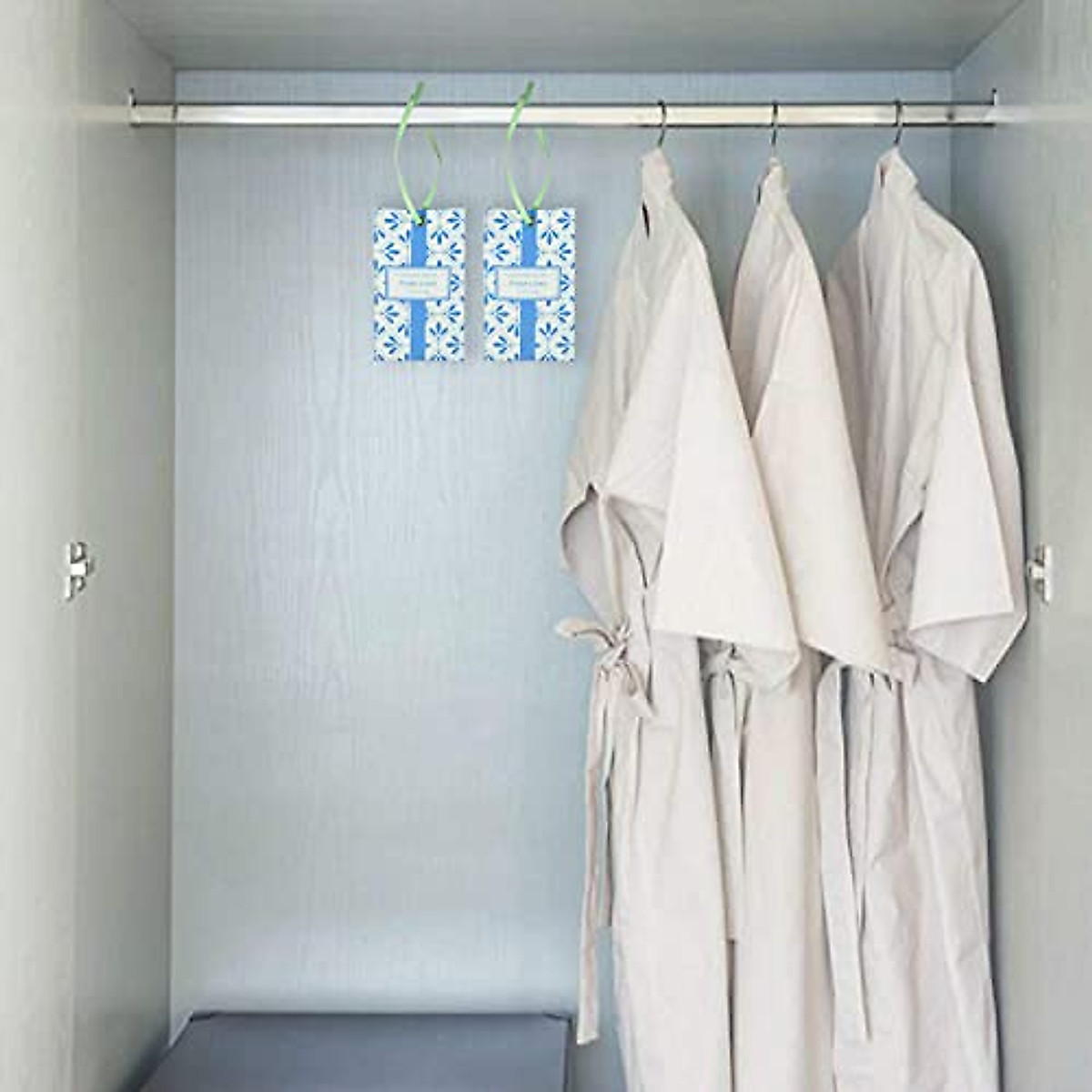 LA BELLEFÉE Sachet Bags for Drawers, Closets and Dresser Set 28 Packs (14 Linen+14 Cotton Sachets)