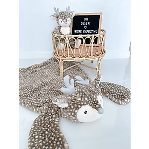 MON AMI Fiona The Fawn Stuffed Animal – 15”, Soft & Cuddly Stuffed Toy Animal for Little Girls/Boys, Great Gift for Kids of All Ages