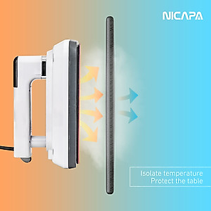 Nicapa Heat Press Mat （12x12 inch ）for Cricut Easypress/Easypress 2 Craft Heating Transfer Vinyl HTV Ironing Insulation Heating Mats