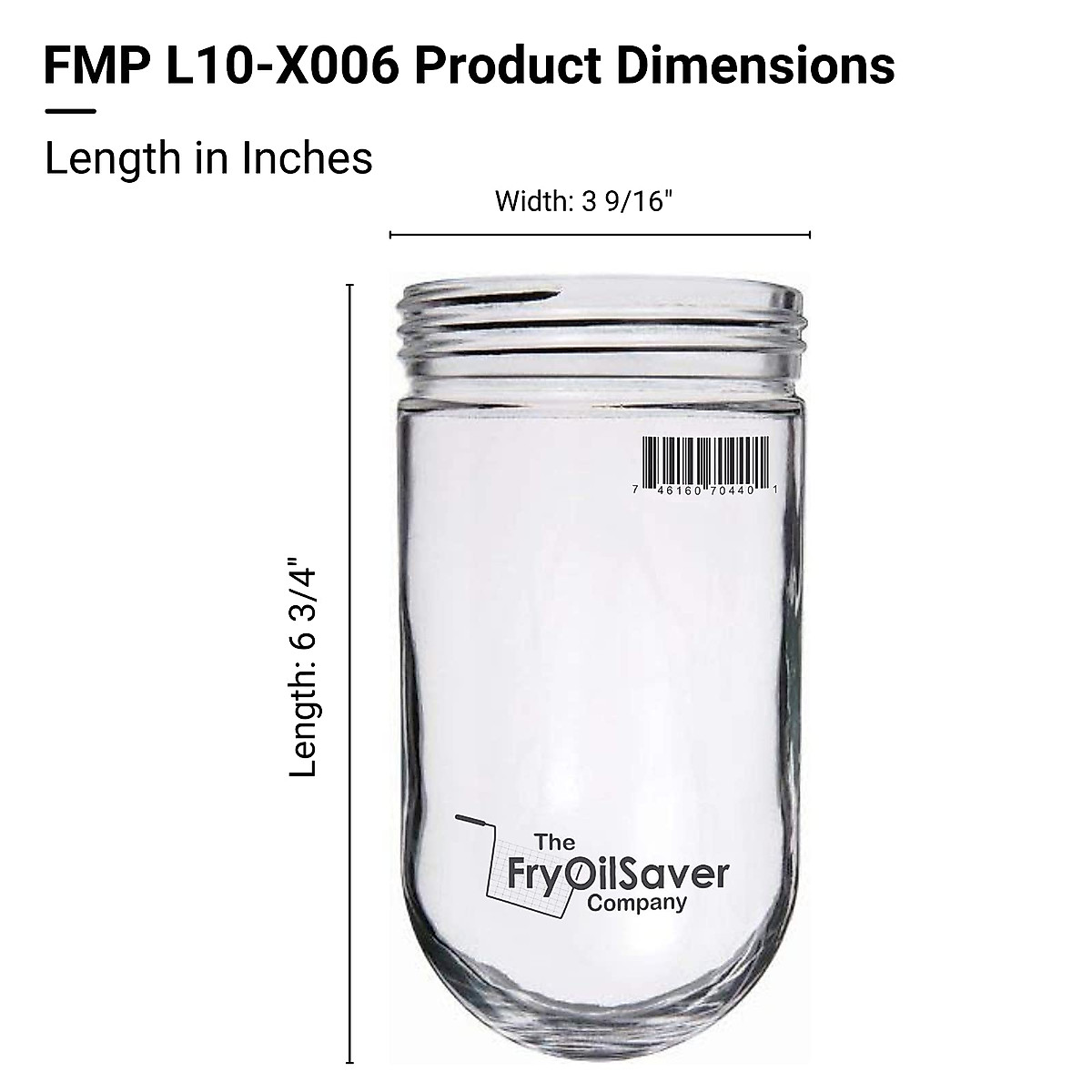 Light Bulb Cover, Sturdy Clear Glass Light Bulb Protector Cage for Outdoor Globe Light Bulb Fixtures Cover, Dining Light Bulb, Hood Bulbs, Home Light Bulb Covers by FryOilSaver Co. #31902 (Pack of 1)