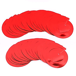 JOLLYSTYLE 36PCS Heart Decorations Hanging Swirls - Valentines Day Party Supplies Favors Ceiling Decor