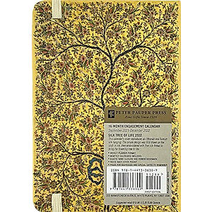 2022 Silk Tree of Life Weekly Planner (16-Month Engagement Calendar)