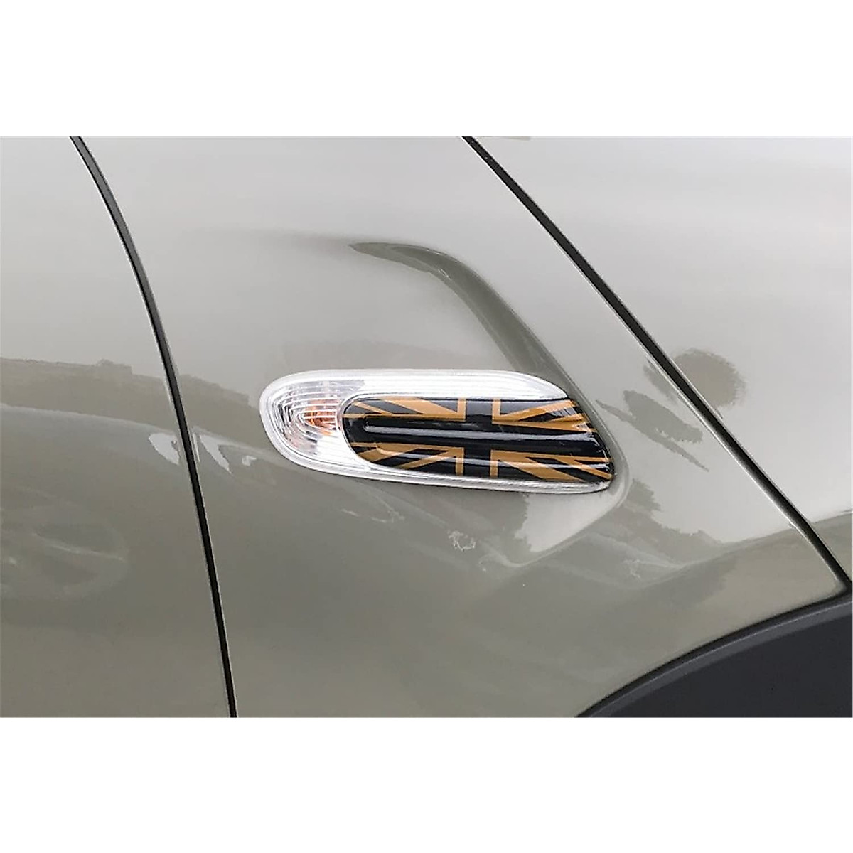 Side Scuttle Lamp Light Fender Panel Frame Trim Cover Compatible with Mini F Series MTK26 (03, F55 Hardtop F56 Hatchback F57 Covertible)