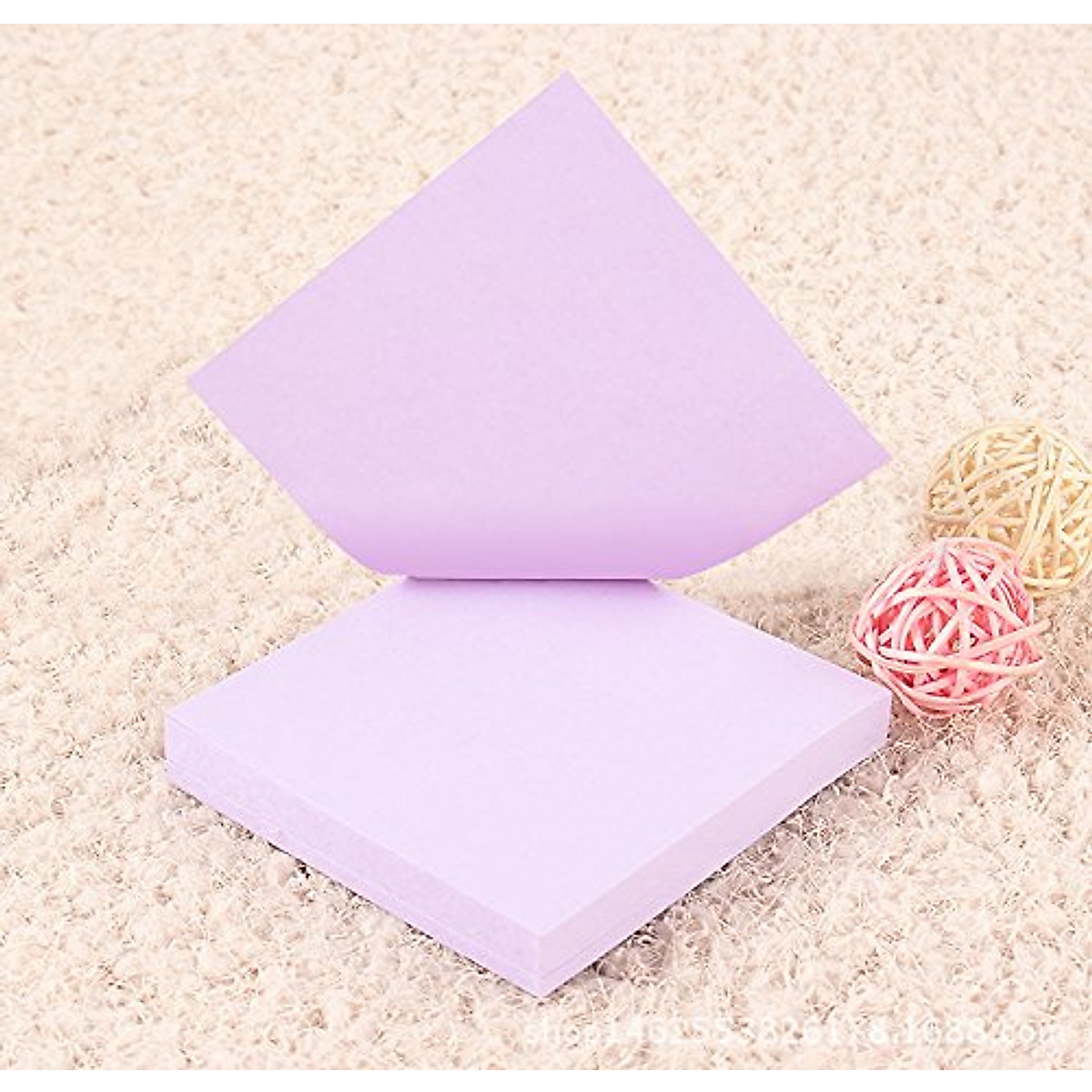 Early Buy 6 Candy Color Sticky Notes Self-Stick Notes 3 in x 3 in, 100 Sheets/Pad, 12 Pads/Pack in Box