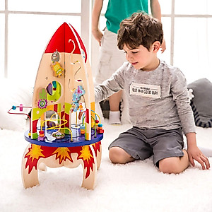 Classic World Wood Multi Activity Rocket