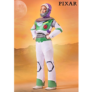 Disguise mens Disney Pixar Lightyear Buzz Space Ranger Costume, Official Disney Lightyear Outfit Adult Sized Costumes, As Shown, Men s Size Large 42-46 US