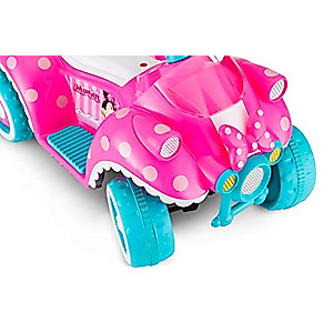 Kid Trax Toddler Disney Minnie Mouse Quad Ride-On, Kids 18-30 Months, 6V Battery and Charger Included, Max Weight 45 lbs, Hot Pink