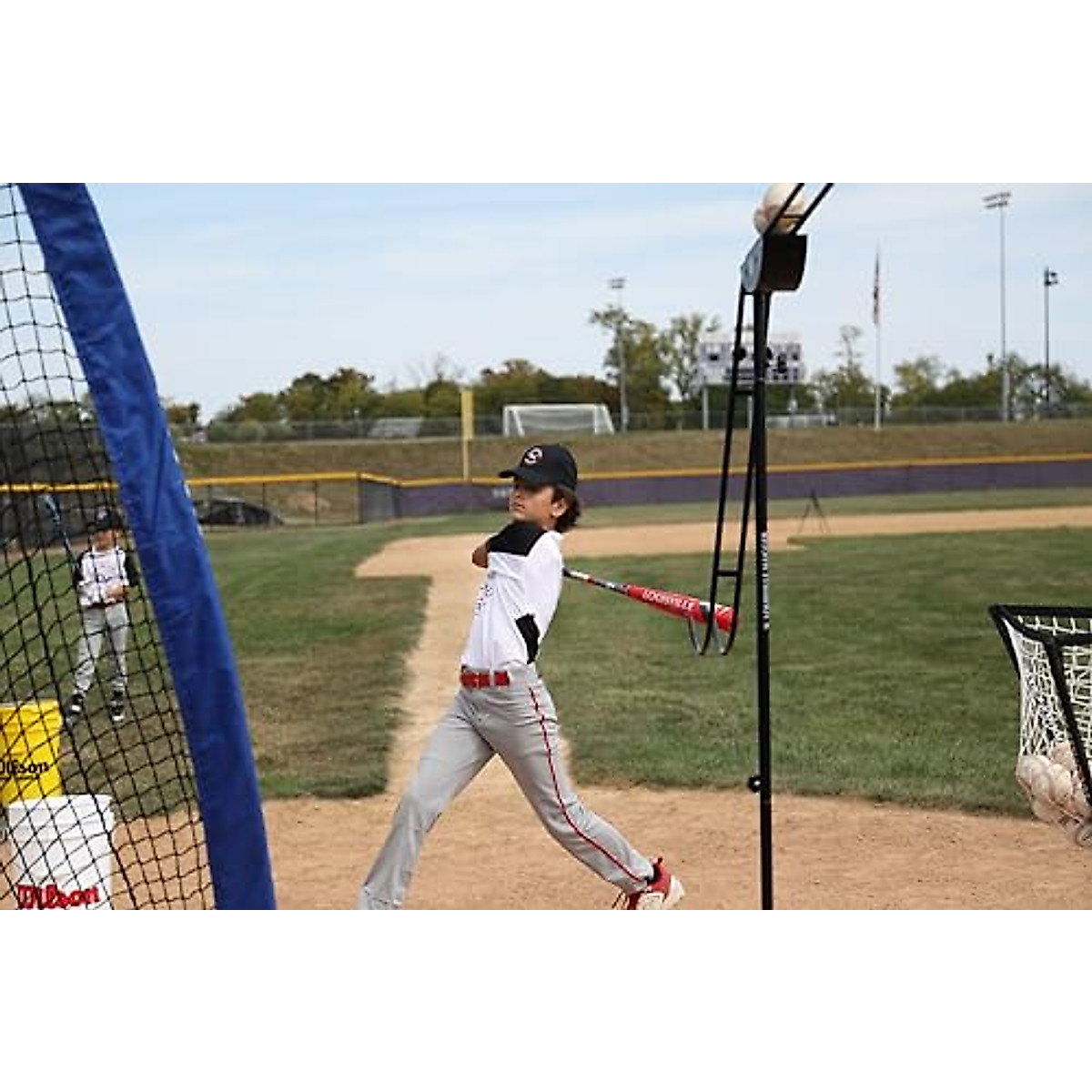 Louisville Slugger Soft Toss Training System , Black
