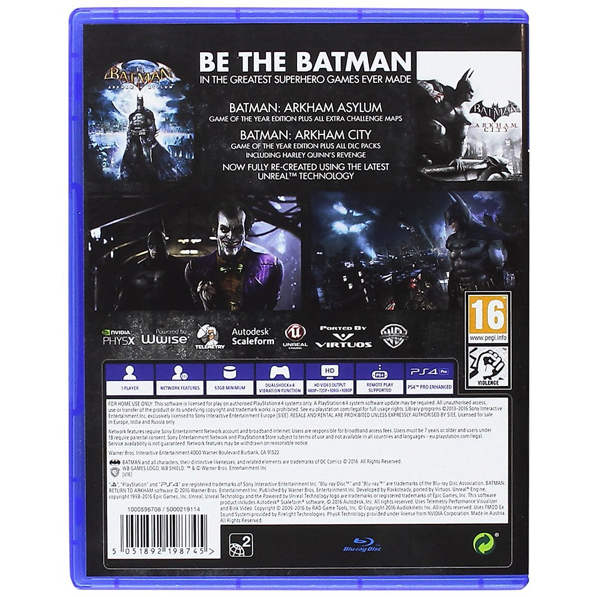 Batman: Return to Arkham (UK)