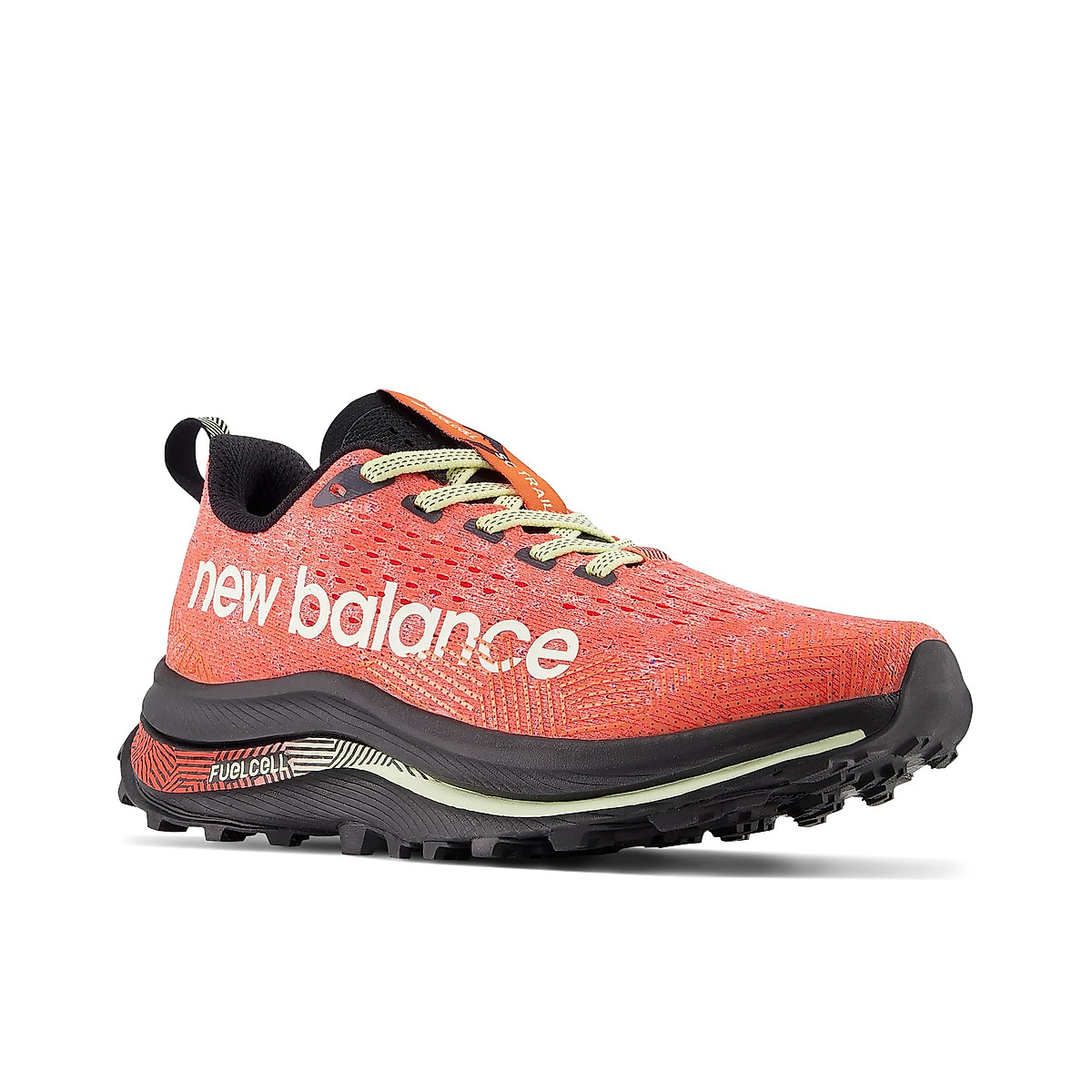 New Balance Women FuelCell SuperComp Trail, 9 Medium NEON Dragonfly/Black