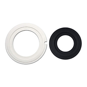 Funmit 385311462 385310677 RV Toilet Seal Kit Compatible with 110 111 210 510 Flush Toilets - Without Overflow Holes