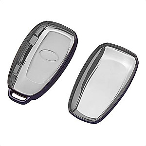 TANGSEN Smart Key Fob Case Purple TPU Protective Cover Compatible with Subaru BRZ CROSSTREK Forester Impreza Legacy Outback WRX STI 3 4 Button Keyless Entry Remote Control Accessories