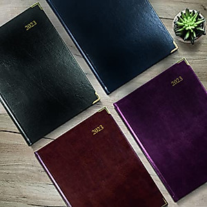 Brownline 2023 Executive Weekly Planner, Appointment Book, 12 Months, January to December, Sewn Binding, 10.75" x 7.75", Assorted Colors, Trilingual (CBE512.ASX-23)