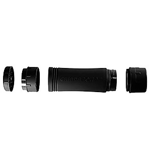 Grindarolla Cone Loading Grinder | Matte Black | Pack Your Pre-Rolled Cones and Grind Your Contents for a Quick, Convenient, Durable, Simple Experience