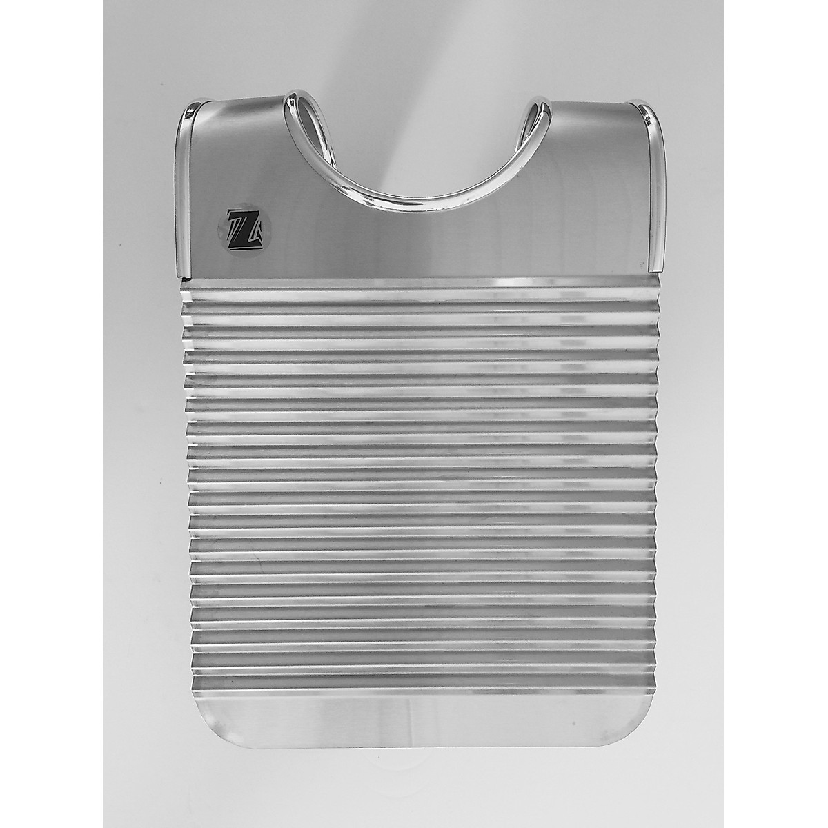 Zydeco Washboard Small Size"STANDARD" Key of Z Rubboards Frottoir Scrubboard Percussion Instrument Free Scratchers Handmade Louisiana Made By Tee Don Authentic Original