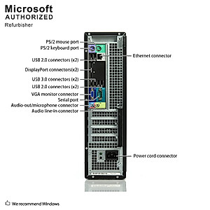 Dell Optiplex 9010 High Performance Flagship Business Desktop Computer, Intel Quad-Core i5, 16GB DDR3 RAM, 1TB HDD, DVD, USB 3.0, Win 10 Pro (Renewed) (9010 16GB 1TB)