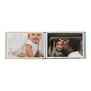 C.R Gibson BP73-23934 Love You to The Moon Baby Photo Album Brag Book, 7.25'' W x 4.5'' H