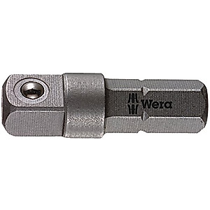 Wera - 5073230001 8001 A 1/4" Square Drive Bit Ratchet, 60 Teeth
