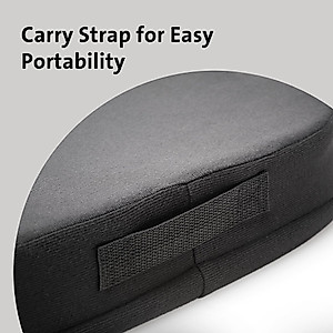 Kensington Ergonomic; Memory Foam Seat Rest (K55805WW) Black 410x470x72