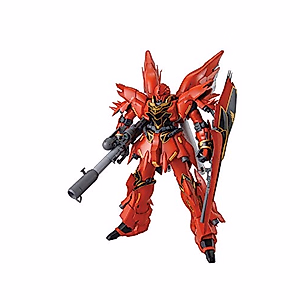Bandai hobby MG Mobile Suit Gundam UC Sinanju 1/100 Scale Color Coded Plastic Model