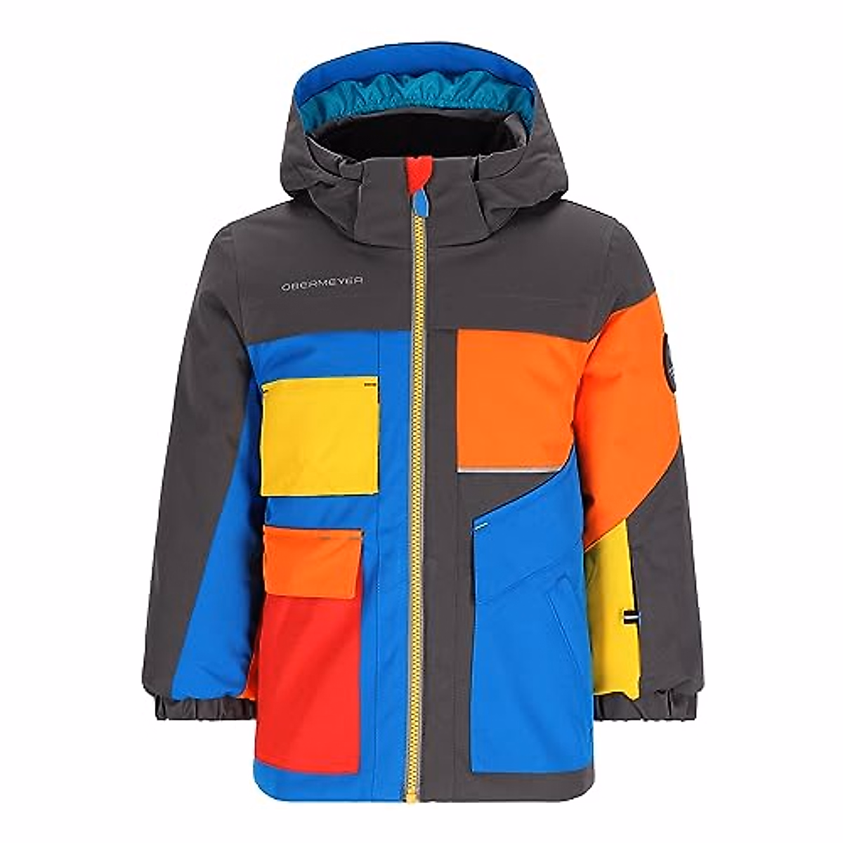 Obermeyer Boy's Nebula Jacket (Toddler/Little Kids/Big Kids) Basalt 5 Little Kid