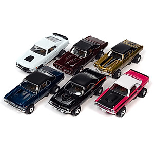 Auto World Thunderjet OK Used Cars 1969 Pontiac GTO Convertible (Burgundy) HO Scale Slot Car