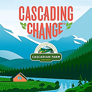 Cascadian Farm Organic Granola with No Added Sugar, Cinnamon Apple Cereal, Resealable Pouch, 11 oz.