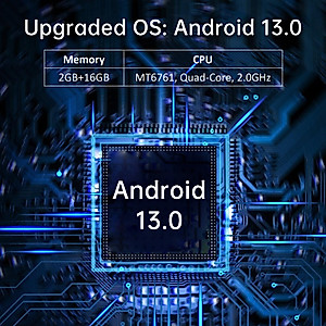 Bisofice 4G Handheld PDA POS Android 13.0 Receipt Printer 2GB+16GB, Camera 5M, 1D 2D Barcode Scanner, Wifi/Gps/BT/4G Full Network Connection, 5" Touchscreen 58mm Width Thermal Label Printing