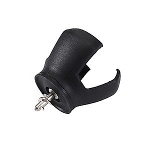 DOWEI Golf Ball Retriever Grabber,4PCS Black Golf Ball Retriever for Putter Back Saver Claw Put On Putter Grip Suction Cup Ball Grabber Golf Screws Tool,Golf Pick-up Tool