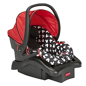 Disney Light 'n Comfy Luxe Infant Car Seat, Mickey Silhouette