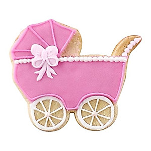 Fox Run 3684 Baby Shower Cookie Cutter Set of 5 Medium