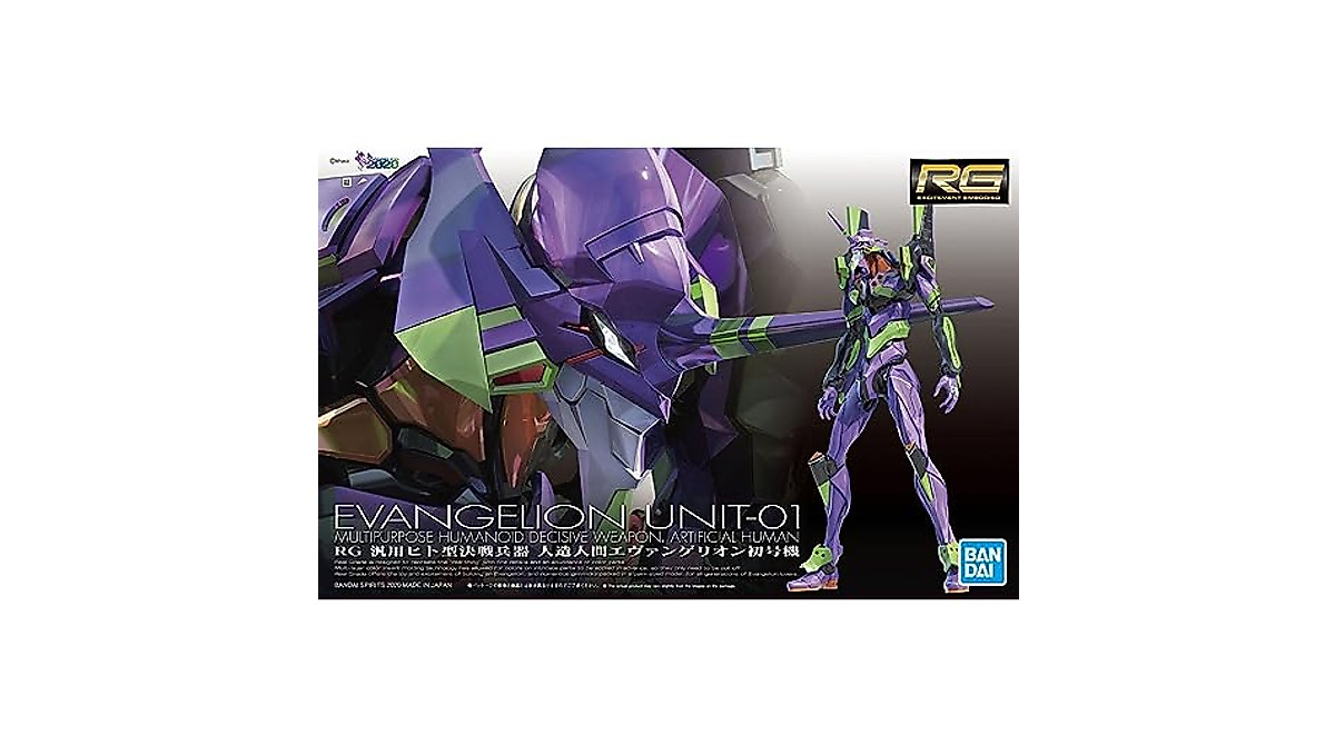 RG Evangelion UNIT-01 Model: Realistic & Dynamic Pose