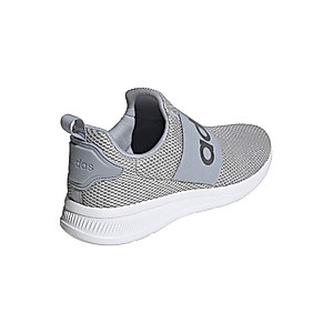 adidas Men's Lite Racer Adapt 4.0 Running Shoes, Halo Silver/Grey/White, 10.5