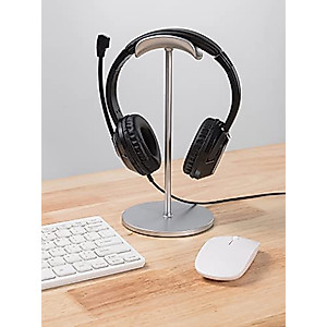 FangFANGFa DG-S Headphone Stand, Desktop Headset Holder, Aluminum Supporting Bar for All Headphones. DG-S (Silver)