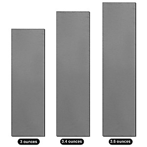 Stick-on Flex Derby Car Weight Adjustable Derby Car Weight Tape for Increasing Speed Derby Car Race(3 Ounces)