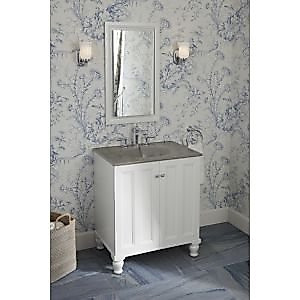 KOHLER K-98068-4-CP Artifacts Bathroom sink lever handles, Less Spout, Polished Chrome