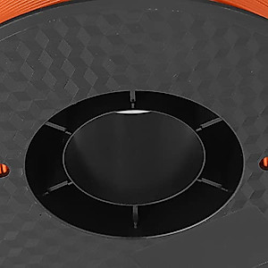 PLA Filament, Odorless 3D Printer Filament Bubble Free Smokeless 1kg for Printing (Orange)