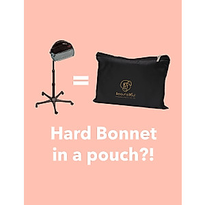 BEAUT'E SEOUL Hooded Hair Dryer Set for Cowash - Beaute Seoul Bonnet Hair Dryer Attachment with Cowash Pod for Natural Curly Textured Hair Care