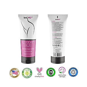 IntiMD COOCHY PLUS (2 Pack) Intimate Shave Cream Rash-Free With MOISTURIZING+ 8oz