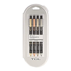 TUL - Pen - Element Retractable Ballpoint Pens - 9" x 3.7" x 0.6"