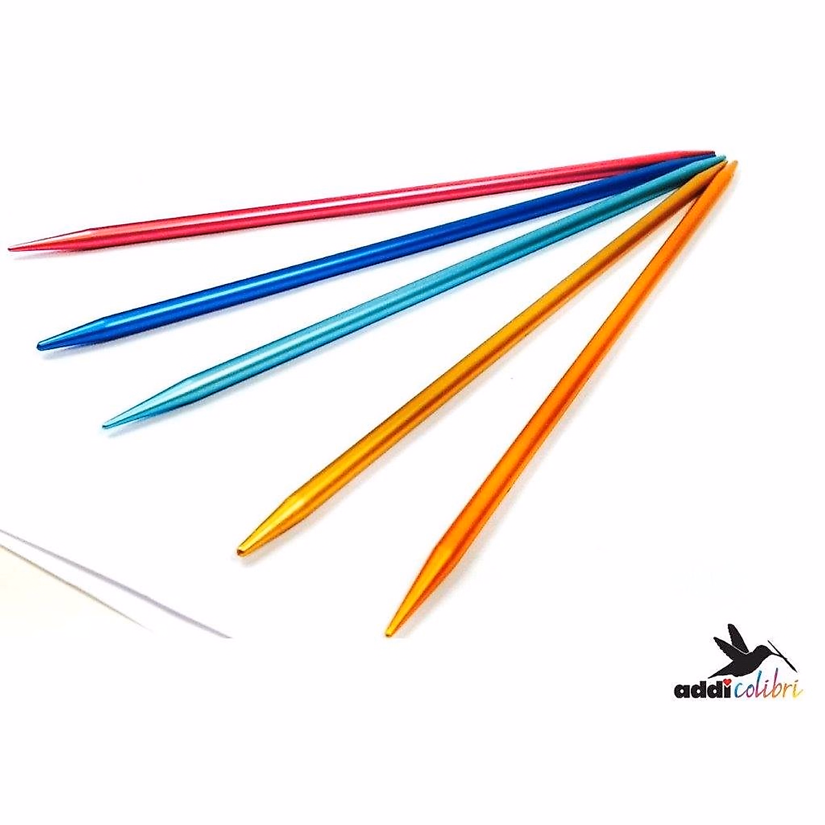 addi FlipStix Double Pointed Knitting Needles 20cm (8") - Set of 5 (204-7) (5mm)