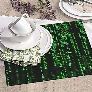 Hacker age Printed Drying Mat For Kitchen Ultra Absorbent Microfiber Dishes Drainer Mats Non-Slip Silicone Quick Dry Pad - 18 X 16inch