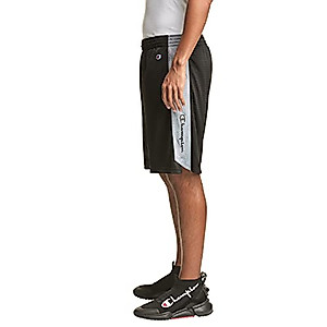 Champion Men's Mesh Basketball Short, Black, Small
