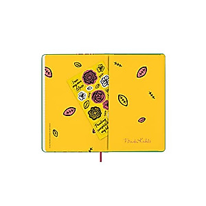 Moleskine Limited Edition Frida Kahlo 12 Month 2023 Daily Planner, Hard Cover, Large (5" x 8.25"), Green