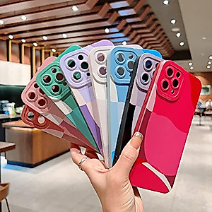 YKCZL Compatible with iPhone 11 Pro Case, Cute Painted Art Heart Pattern Full Camera Lens Protective Slim Soft Shockproof Phone Case for Women Girls-Brown