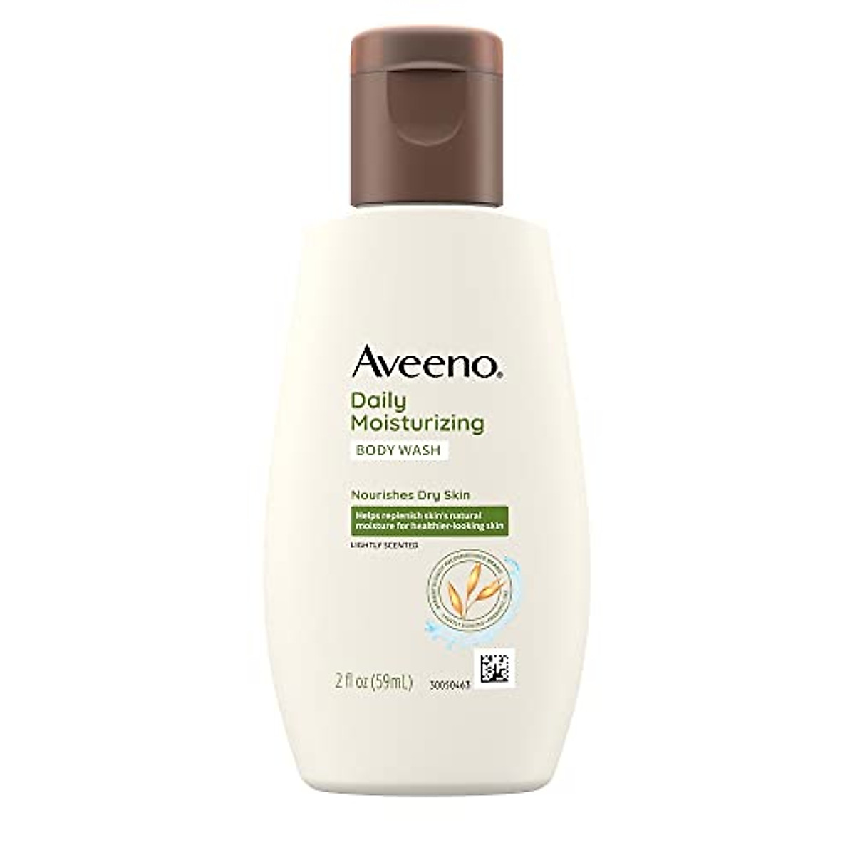 Aveeno Daily Moisturizing Body Wash, Travel Size, 2 Fluid Ounce (Pack of 6)