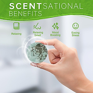 Aromatherapy Shower Steamers Birthday Day Gifts Mint - Swcandy 8 Pcs Bath Bombs Birthday Gifts for Women, Shower Bombs with Essential Oils, Relaxation Home SPA for Women Who Has Everything