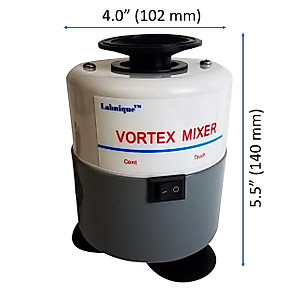 Vortex Mixer with both Touch and Continuous Mode, Heavy Duty Vortex Shaker, 110V